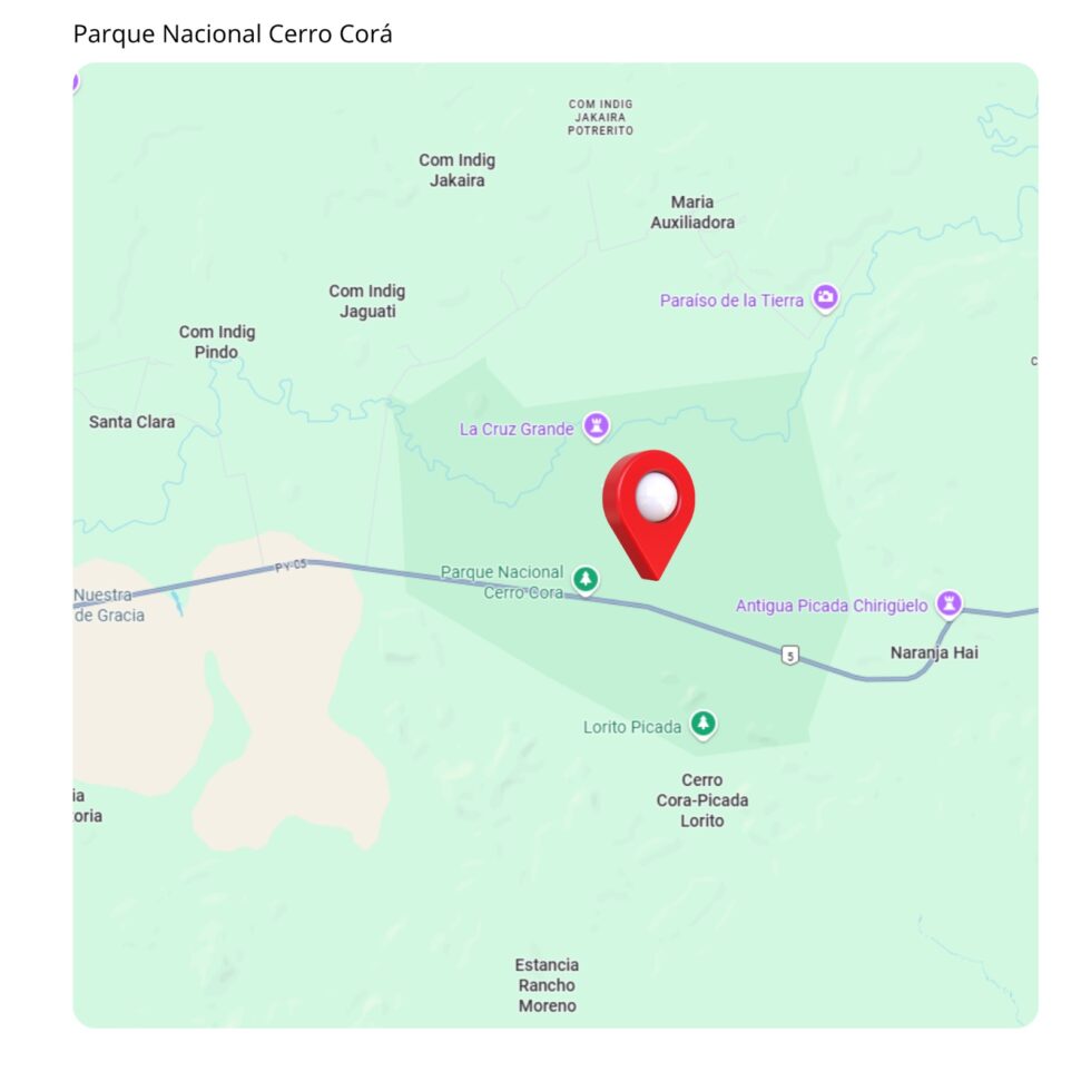 Parque Nacional Cerro Corá | Ministerio del Ambiente y Desarrollo ...